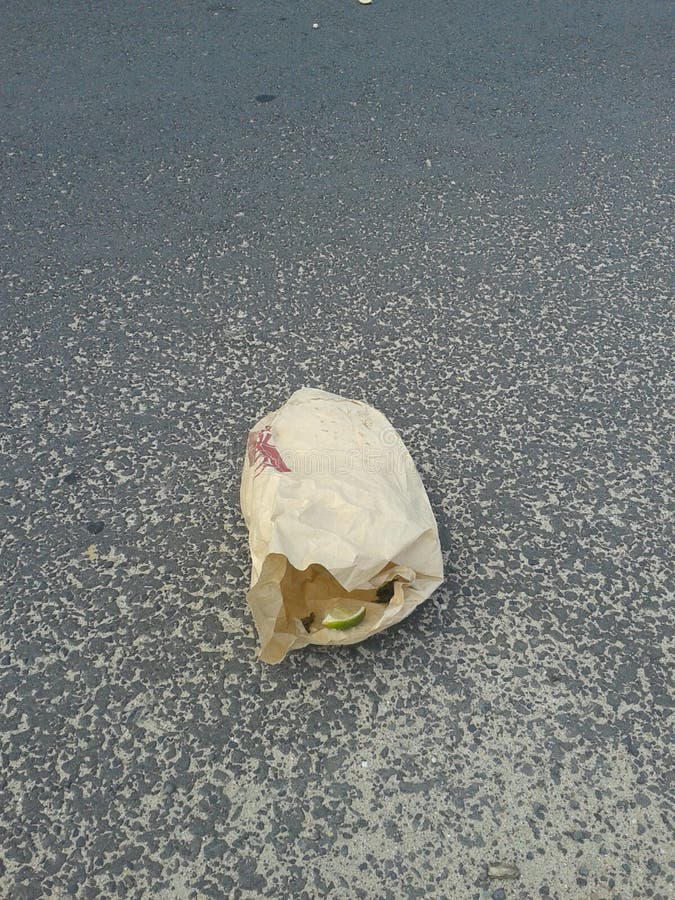 Paper bag editorial stock image. Image of street, outdoor - 42745824