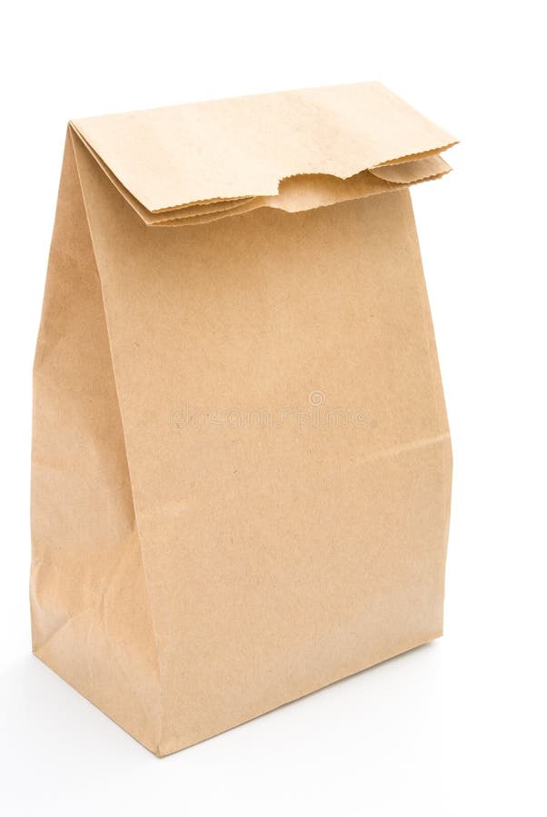 Paper bag stock image. Image of deliver, packaging, brown - 902577