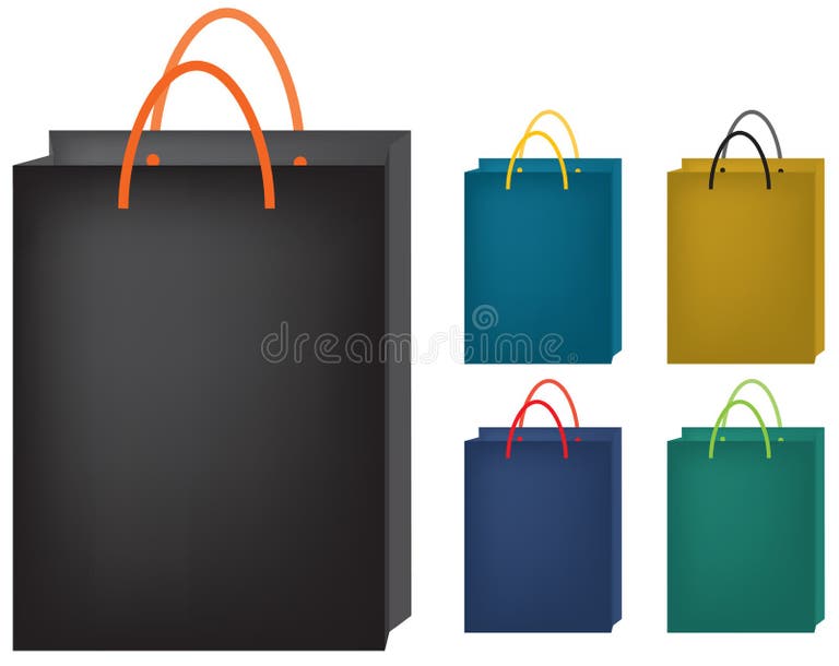 Different Paper Bags Stock Illustrations – 1,444 Different Paper Bags ...