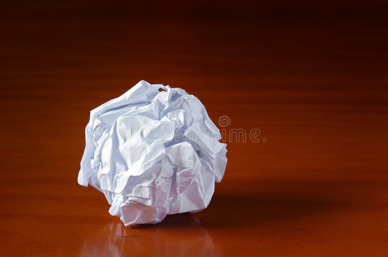 Paper ball stock photo. Image of creative, ball, education - 19841848