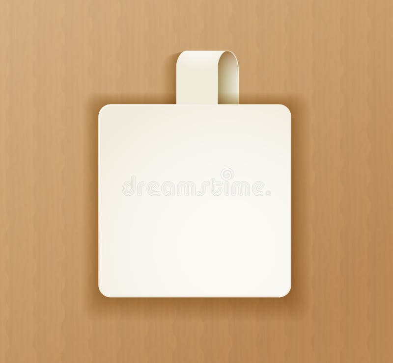 Paper banner stock vector. Illustration of background - 39124925