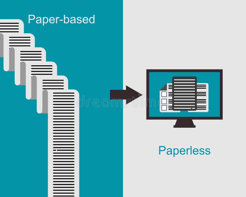 Paperless Stock Illustrations – 935 Paperless Stock Illustrations ...