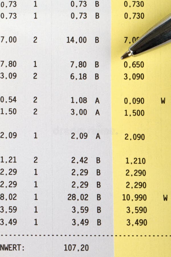 Paper Bill stock image. Image of invoice, fiscal, debit - 38454169