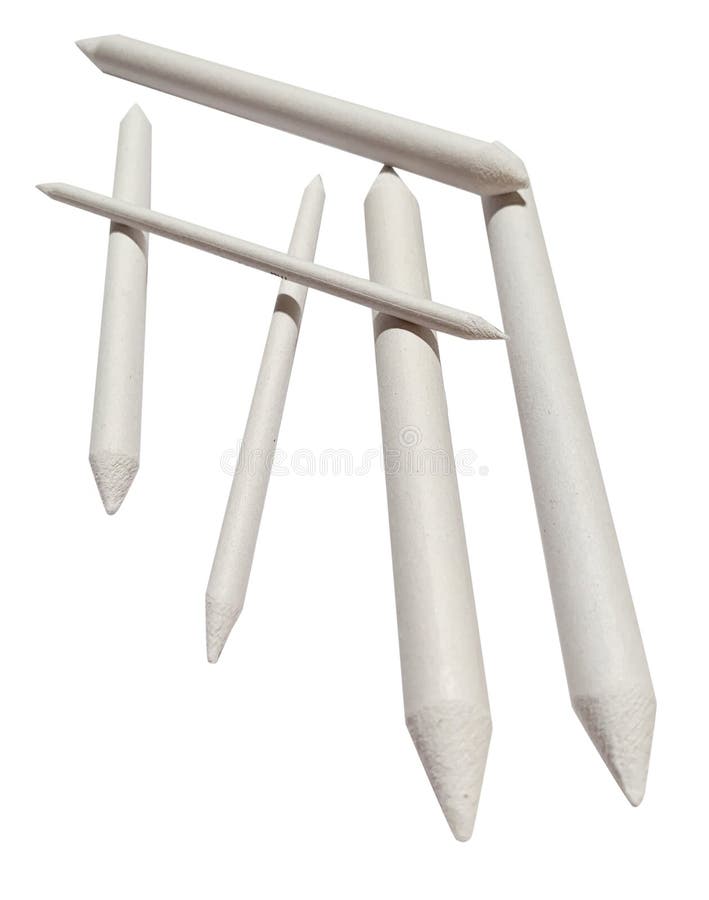 Paper Blending Stump, Dusel, Art Tools Stock Image - Image of iron ...