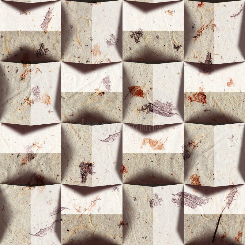 Paper Blocks Stacked for Seamless Background Stock Image - Image of ...