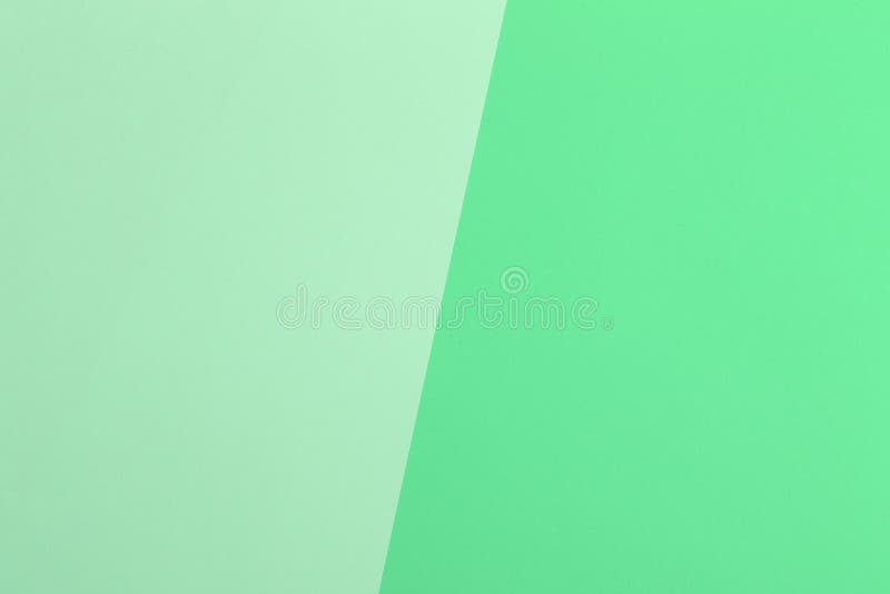 Paper Blue, Green Empty Background, Geometrically Located. Color Blank ...