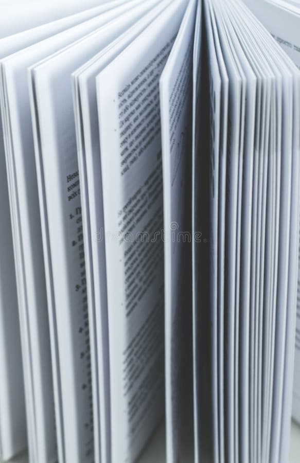 Paper book pages stock photo. Image of background, education - 183684352