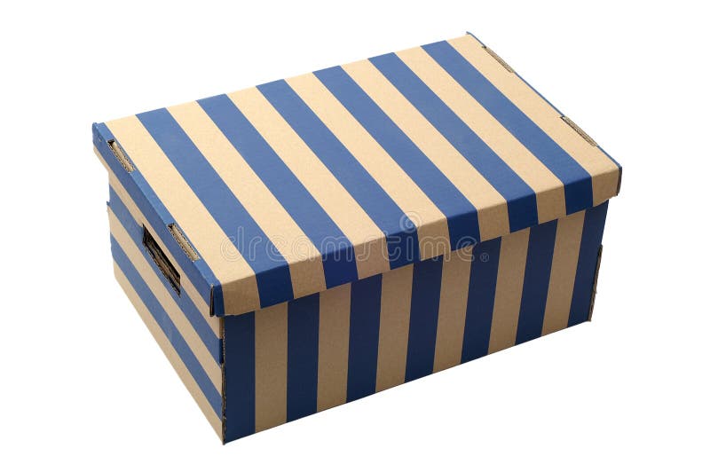 Paper box stock photo. Image of closed, landscape, stripped - 1915602