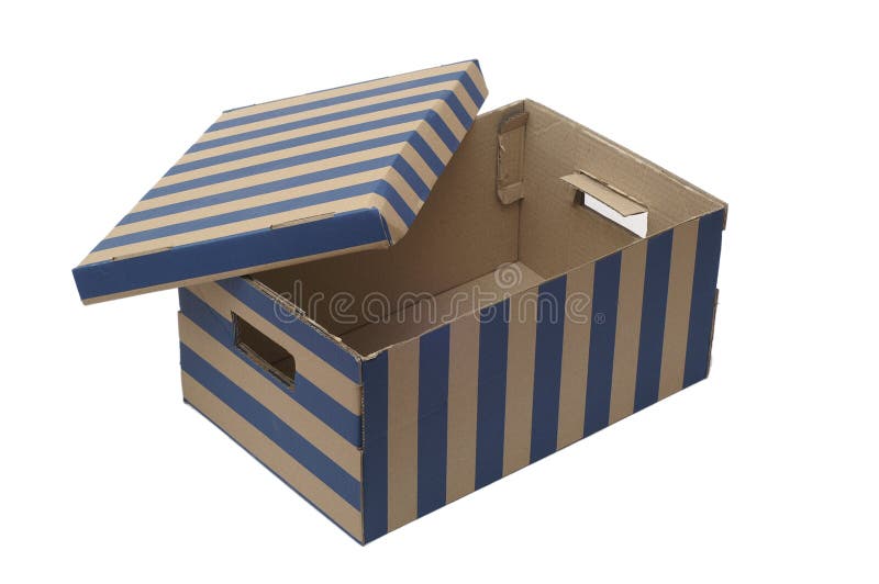 Paper box stock photo. Image of landscape, stripped, side - 1915604