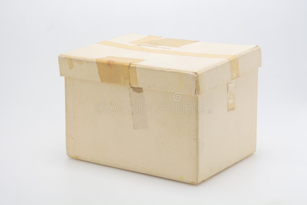 Paper Box stock photo. Image of rough, mottled, yellow - 43164724