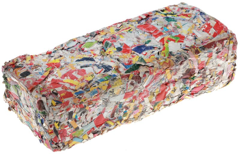 Recycled Paper Fire Logs Cutout Stock Photo - Image of round, kindling ...