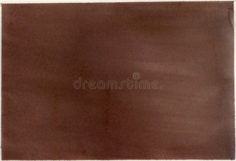 Paper, Brown Watercolor Wash Stock Image - Image of regular, unfinished ...