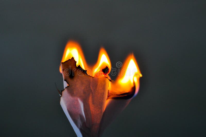 Paper burning stock image. Image of paper, burnt, hole - 24702923