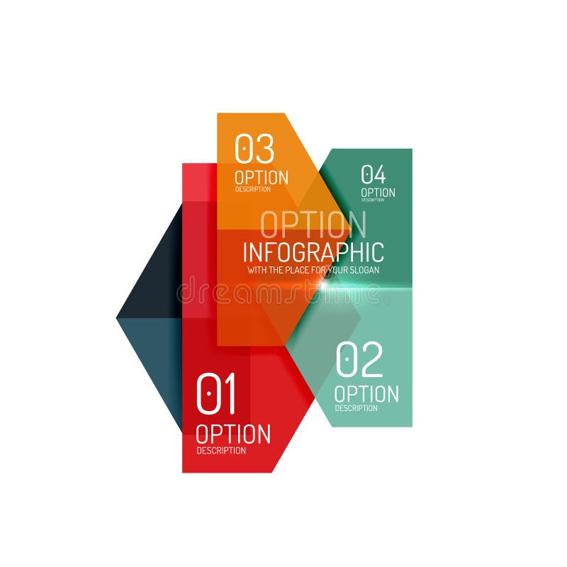 Paper Business Option Button Infographic Templates Stock Illustration ...