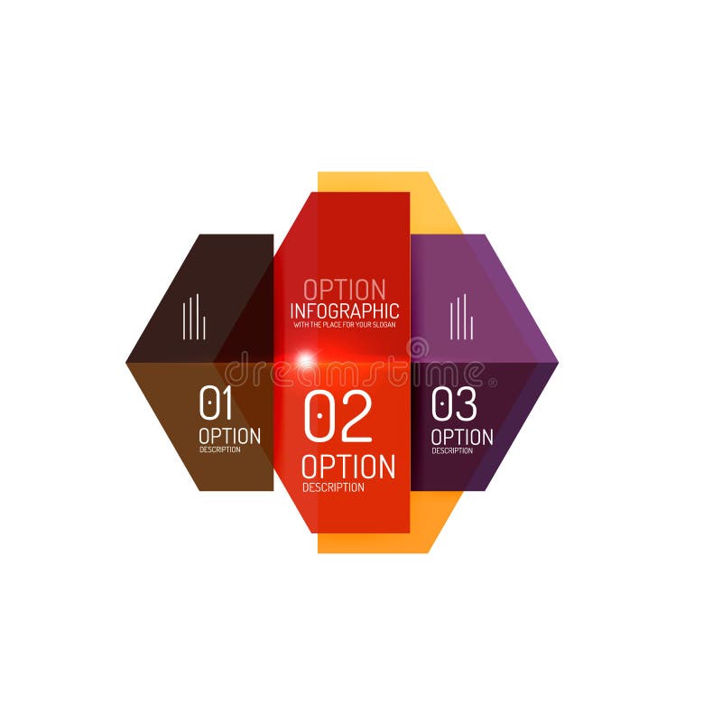 Paper Business Option Button Infographic Templates Stock Vector ...