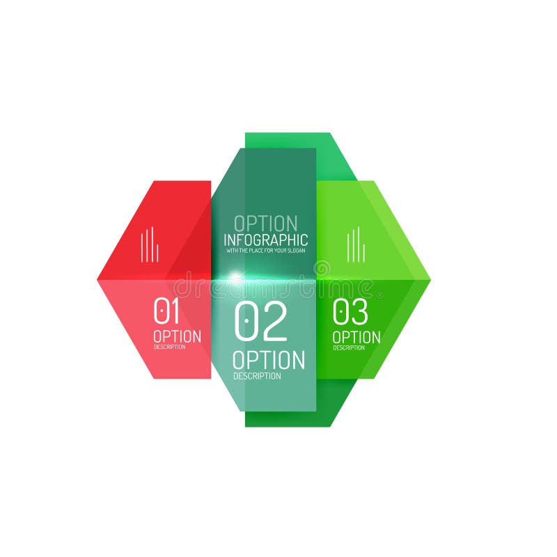 Paper Business Option Button Infographic Templates Stock Vector ...