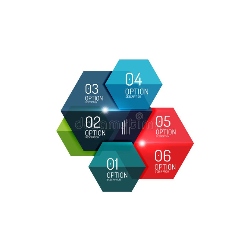 Paper Business Option Button Infographic Templates Stock Vector ...