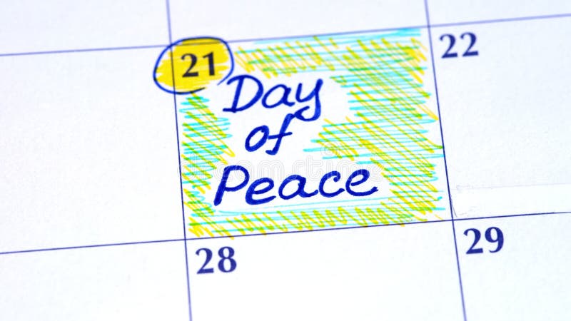 Paper Calendar with Handwritten Reminder No Housework Day on it with ...