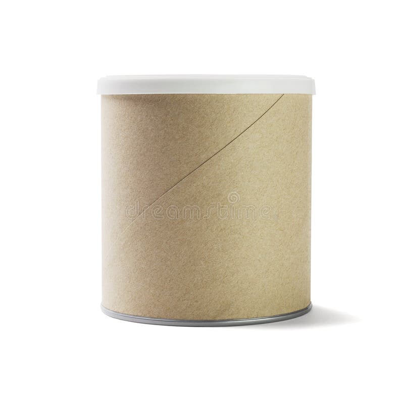Paper Cardboard Container stock photo. Image of canister - 79293814