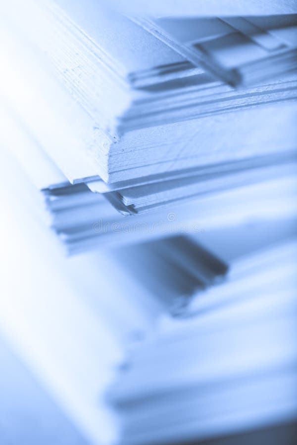 Paper cards stock image. Image of group, paperwork, education - 25924393