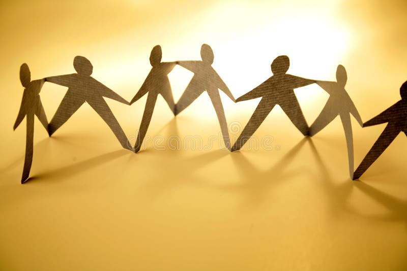 Chain of people stock photo. Image of businessman, group - 12121016