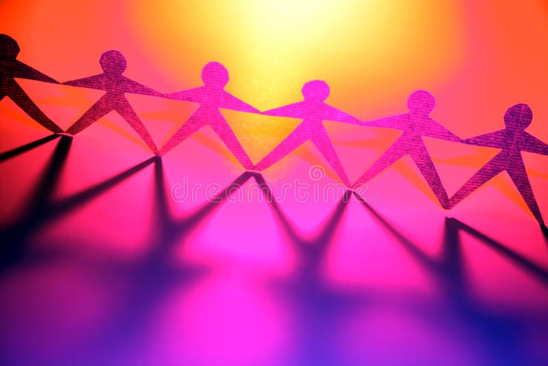 Chain of people stock photo. Image of businessman, group - 12121016