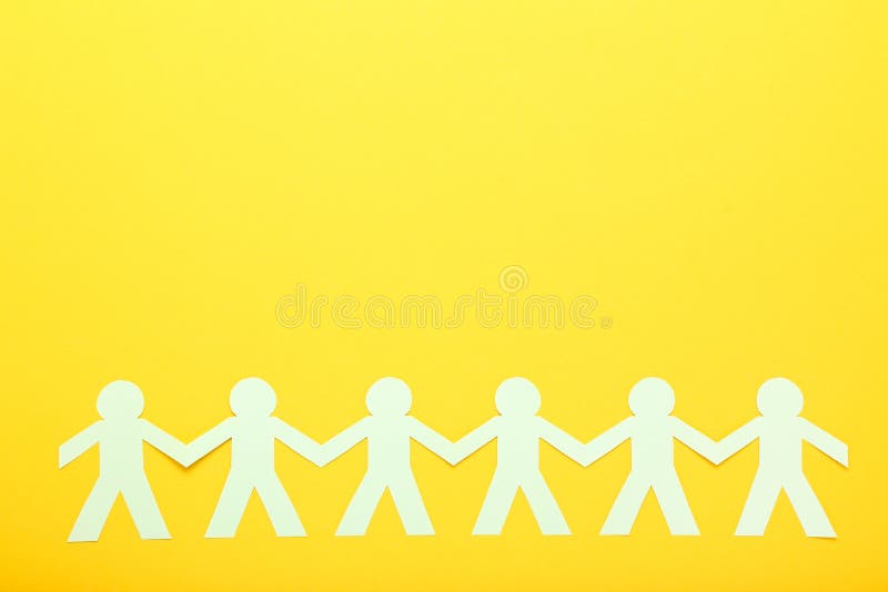 197 Yellow Human Paper Chain Stock Photos - Free & Royalty-Free Stock ...