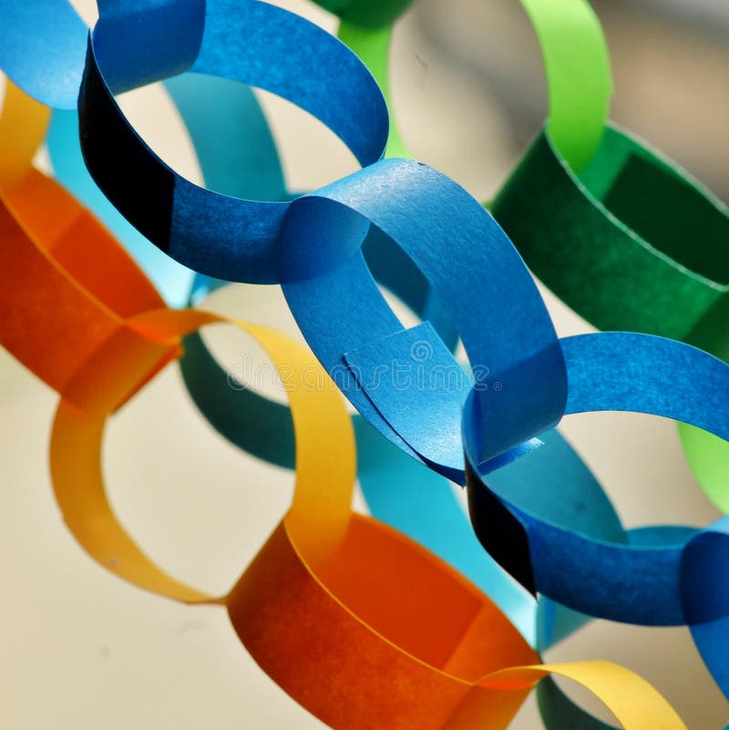 Paper Chains Dolls stock image. Image of shot, life, cutouts - 13134599