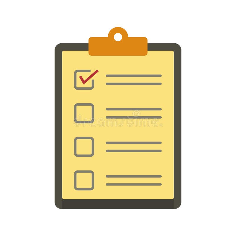 Paper Checklist Icon Logo and Simple Flat Symbol for Website,mobile ... Paper Checklist Icon Logo and Simple Flat Symbol for Website,mobile ...