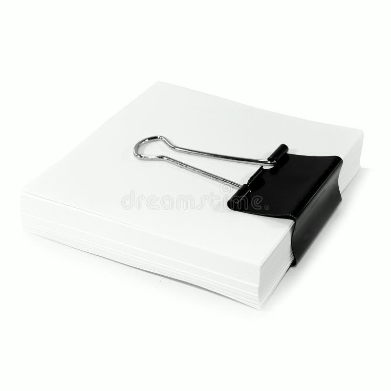 Paper clamp stock photo. Image of button, memo, board - 37361618