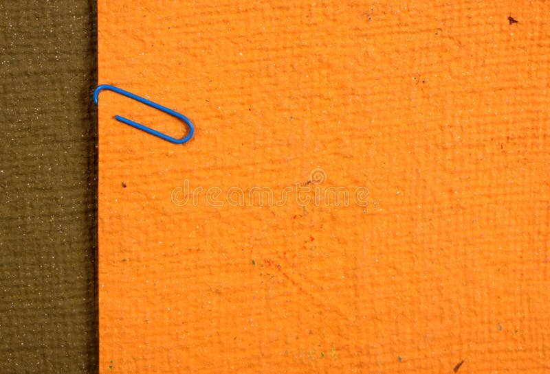 Paper clip stock image. Image of cardboard, craft, deco - 10822881