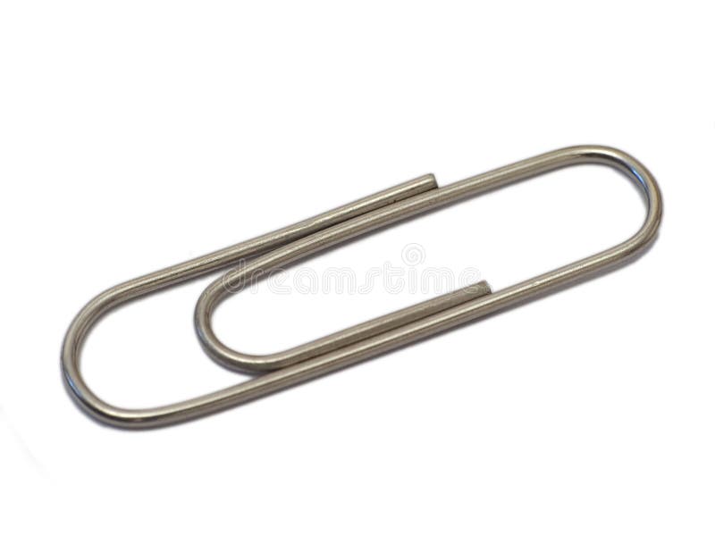 Paper clip stock photo. Image of file, accessory, macro - 5036072