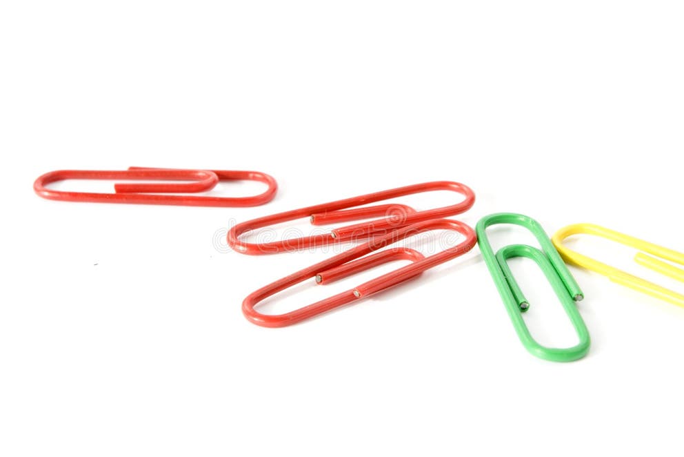 Paper clip stock image. Image of abstracts, notes, clip - 8151161