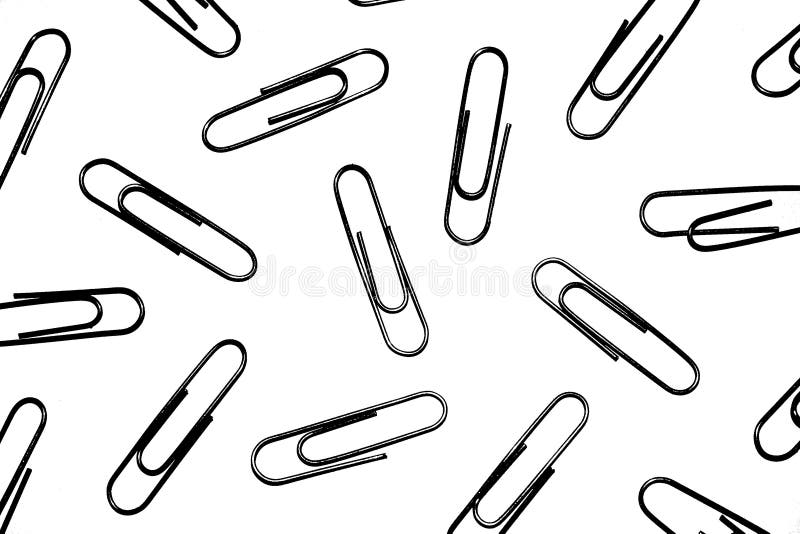 Paper Clip Background / Wallpaper / Texture / Pattern Stock Image ...
