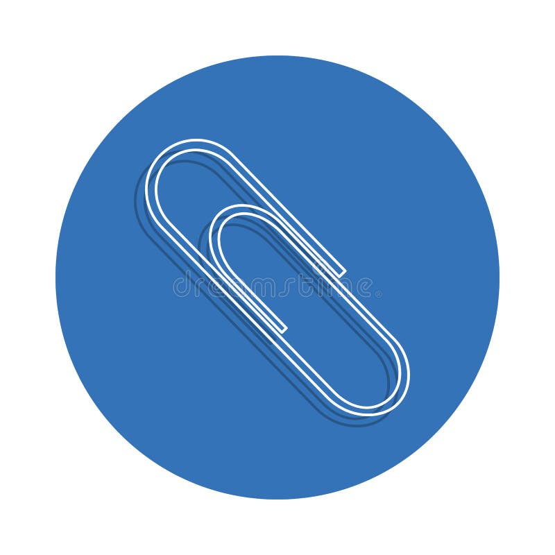 Paper Clip Badge Icon. Element of Education for Mobile Concept and Web ...