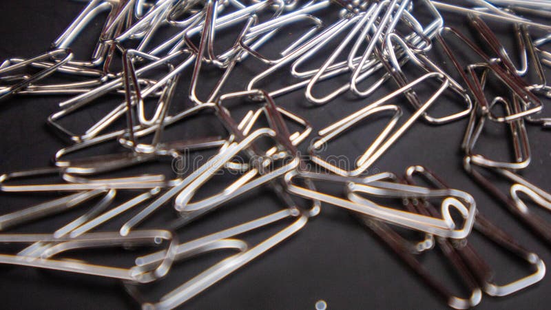 Paperclips Pile Line Stock Photos - Free & Royalty-Free Stock Photos ...