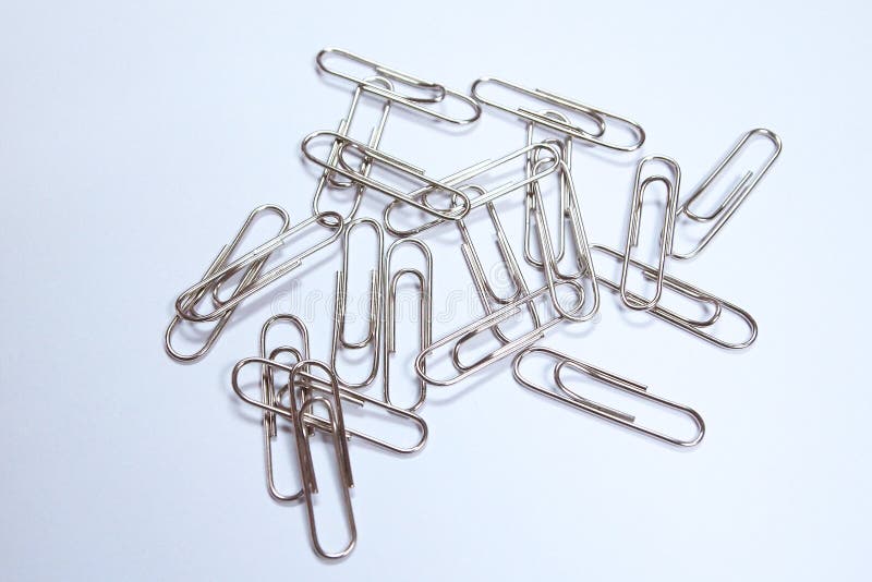 Paper clip stock photo. Image of office, clip, clips - 83409472