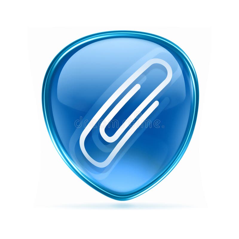 Blue Icon Paperclip Light Background Stock Photos - Free & Royalty-Free ...