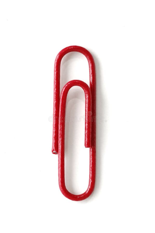 Paper clip isolated stock image. Image of tool, clip, office - 6310947
