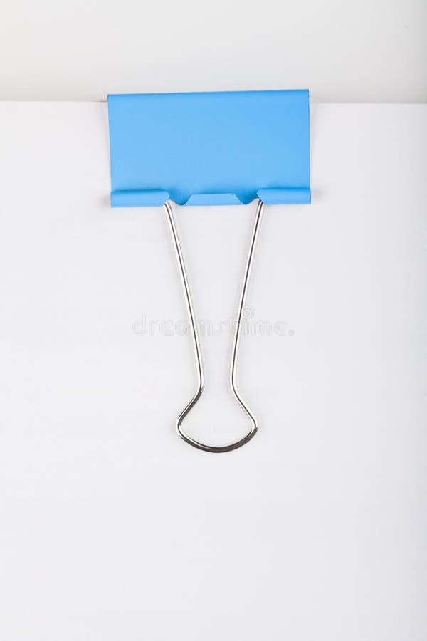 Paper clip stock photo. Image of fastening, personal - 34369108