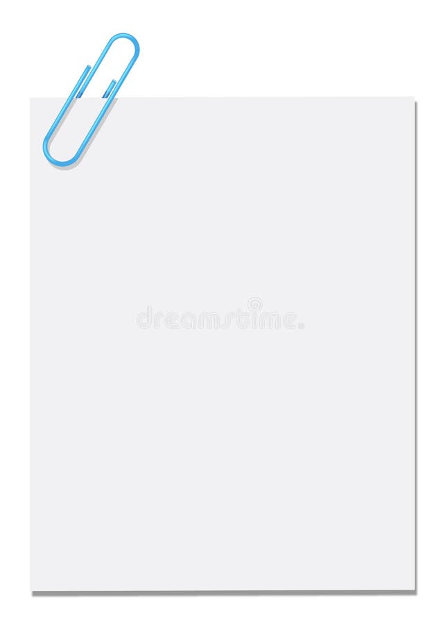Paper Clip Memo Stock Illustrations – 12,332 Paper Clip Memo Stock ...