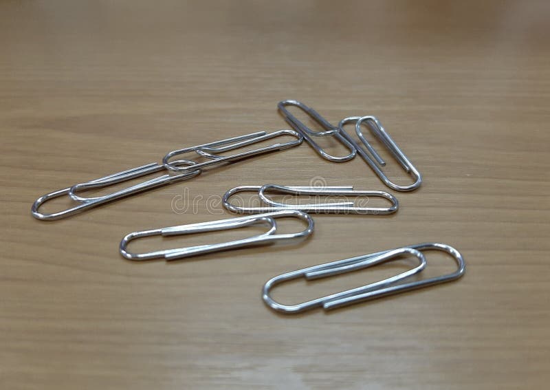 Paper Clip in Office Use Office Equipment. Stock Image - Image of paper ...