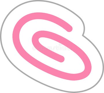 Paper Clip Sticker stock vector. Illustration of vector - 328926349