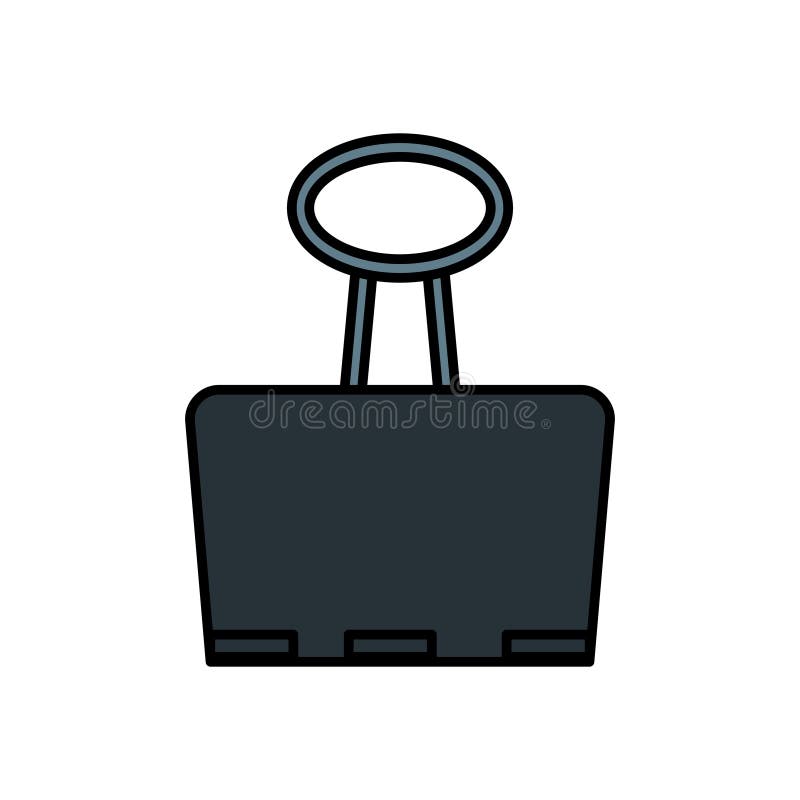 Paper Clip Vector Design Template Illustration.icon Logo Design ...