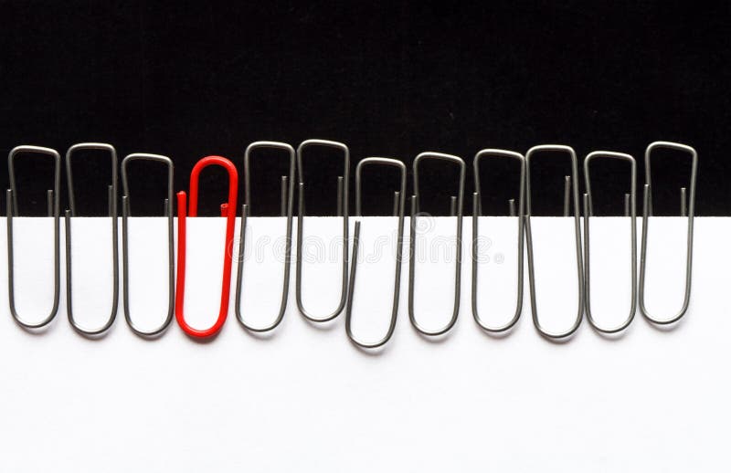 Paper Clips stock image. Image of clip, multi, order - 10412377