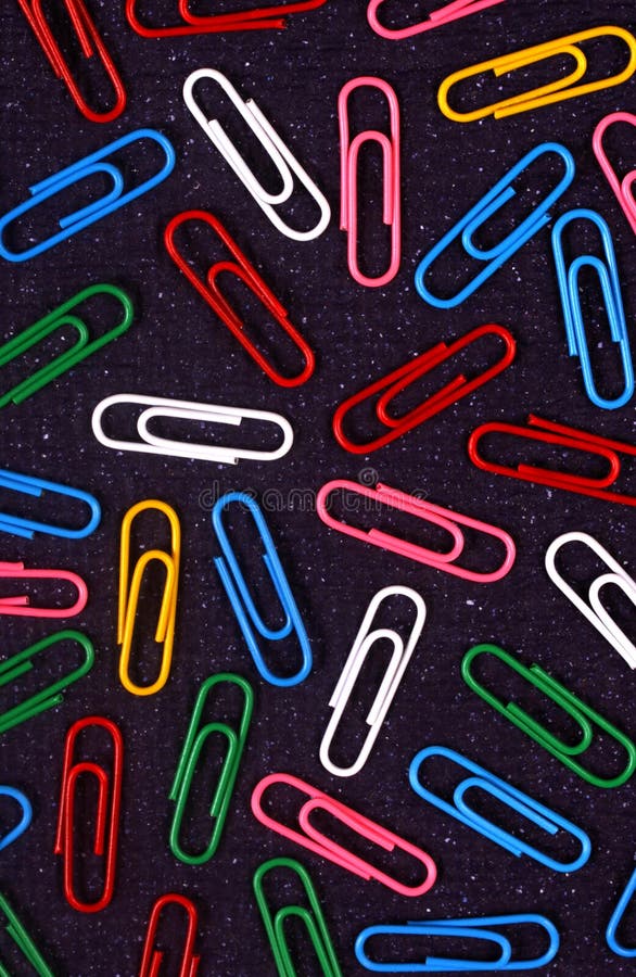 Paper clips stock photo. Image of deco, abstract, decorative - 10821922