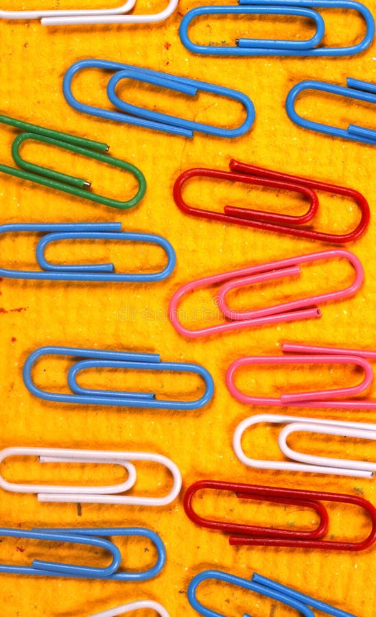 Paper clips stock photo. Image of artistic, creative - 10871752