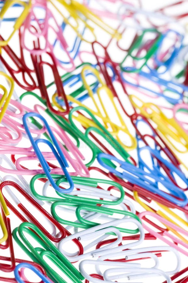 Paper clips stock image. Image of symbolic, accessofies - 11235813