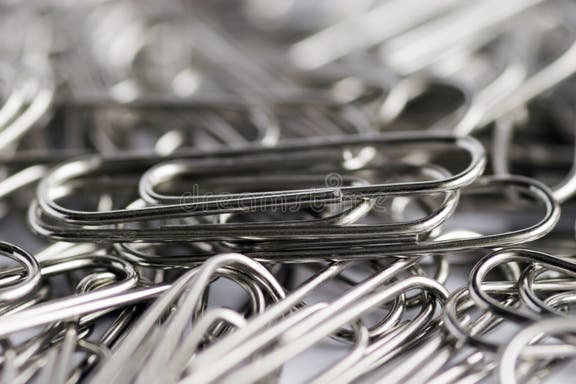 Paper clips stock photo. Image of connected, clips, paper - 1430162