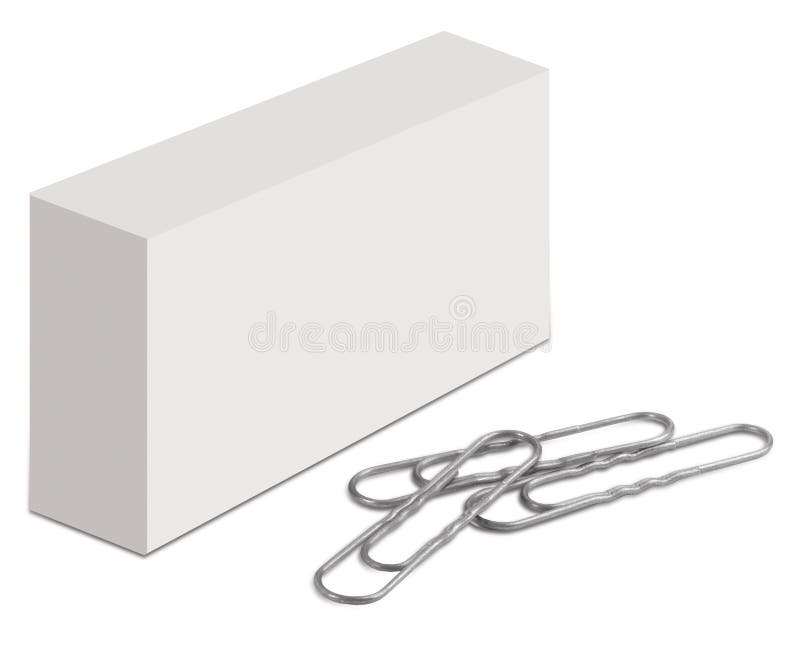 Paper clips stock photo. Image of blank, business, metal - 16764222